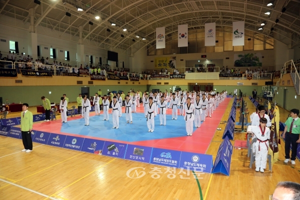 서천군, 제40회 충청남도협회장기 태권도대회 개최
