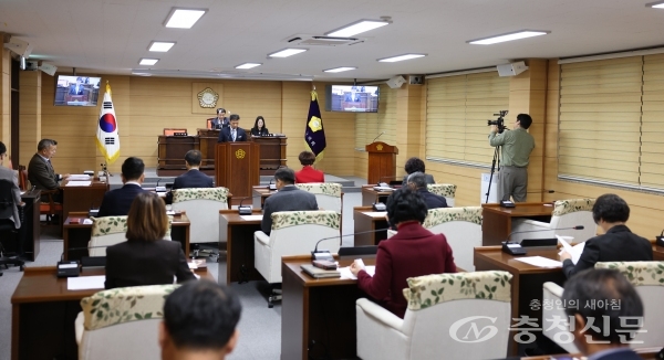 부여군의회, 제279회 제2차 정례회 종료